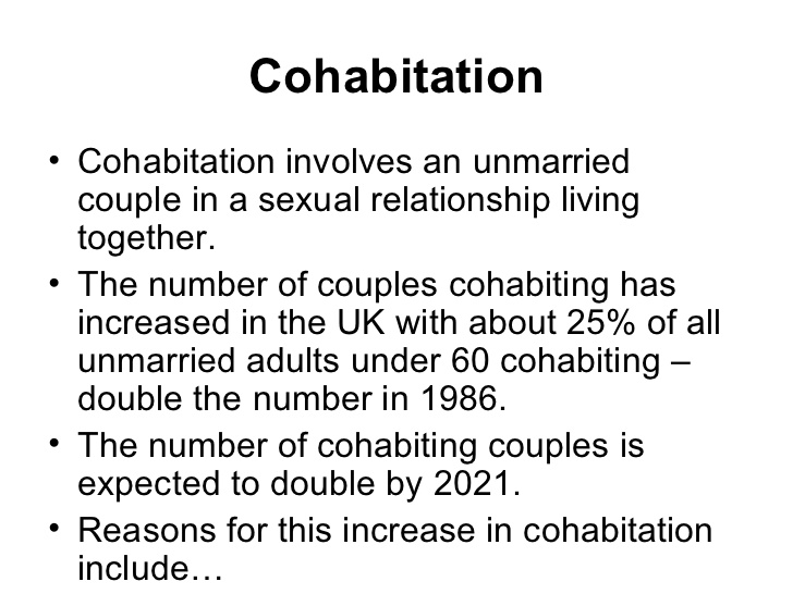 The Right Way- Cohabitation? - Planet M Blog